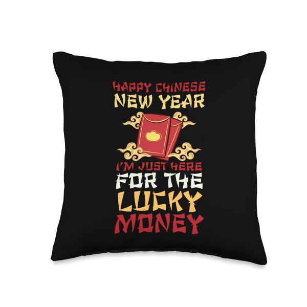 ・These trendy Happy Chinese New Year I'm Just Here For The Lucky Money CNY quote essentials and funny Chinese New Year a...