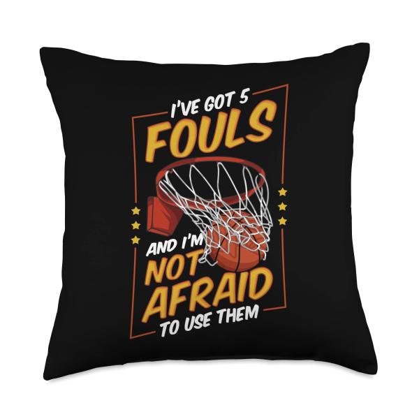 ・This comical saying of "I've Got Five Fouls And I'm Not Afraid To Use Them" is sure to scare the opponent from driving ...
