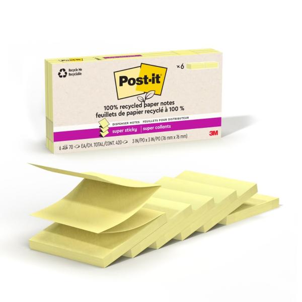 ・GET ORGANIZED: Each pack includes 6 pads of 3 in. x 3 in. notes, with 70 sheets per pad, great for your office, work ar...