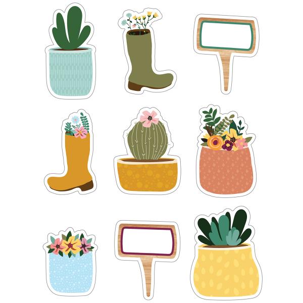 ・Bulletin Board Decorations: Carson Dellosa's Grow Together Garden Bulletin Board Cutouts add the perfect finishing touc...
