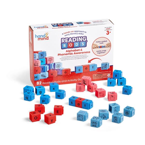 ・LITERACY ALPHABET CUBES: Develop decoding, word building, and spelling skills with our hands-on literacy reading rods.・...
