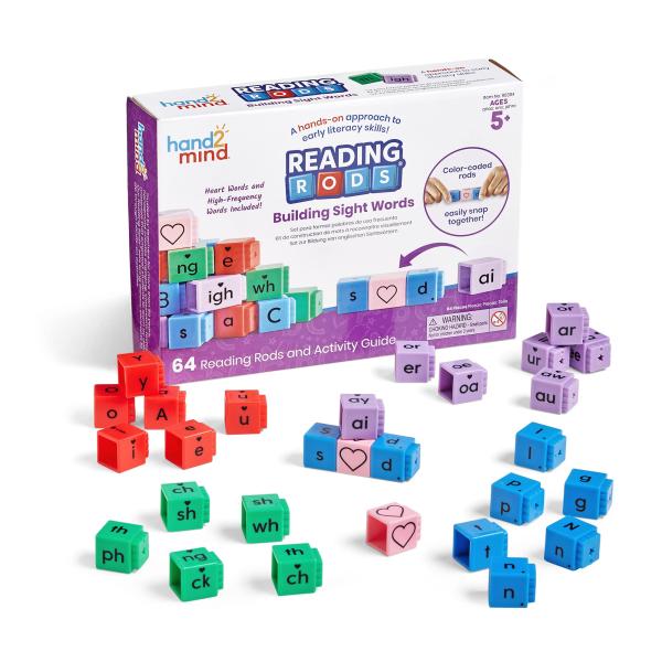 ・LITERACY ALPHABET CUBES: Develop decoding, word building, and spelling skills with our hands-on literacy reading rods.・...