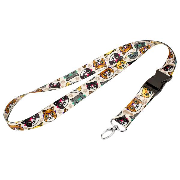 ・1 Inch Wide | 80% polyester/10% plastic/10% nickel.・23 Inches Long (Including Clip) | Made from premium polyester. No n...