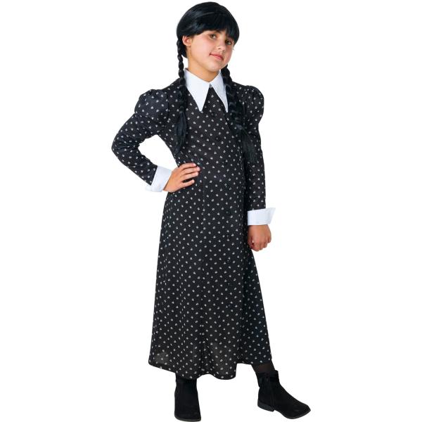 ・COSTUME INCLUDES: Dress・DOES NOT INCLUDE: Wig・OFFICIALLY LICENSED: Wednesday TV Series. Wednesday Addams. THE RIGHT FIT...