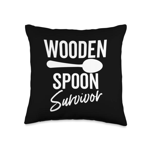 ・Wooden Spoon Survivor Funny Sarcastic Adult Humor・If you survived the wooden spoon, then this is the perfect funny desi...