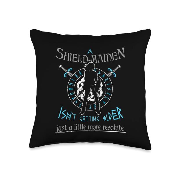 ・A Shield-Maiden isn't getting older - just a little more resolute. Perfect for Birthday. The Celtic and Scandinavian sy...