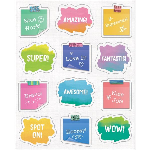 ・Inspirational Stickers: Add some rays of positivity and encouragement to classroom supplies, tests, projects, assignmen...