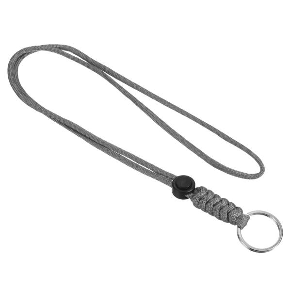 ・Color: Gray; Load-bearing Capacity: 50kg / 110lbs; Cord Diameter: 4mm / 0.16 inch; Keyring Diameter: 30mm / 1.18 inch; ...