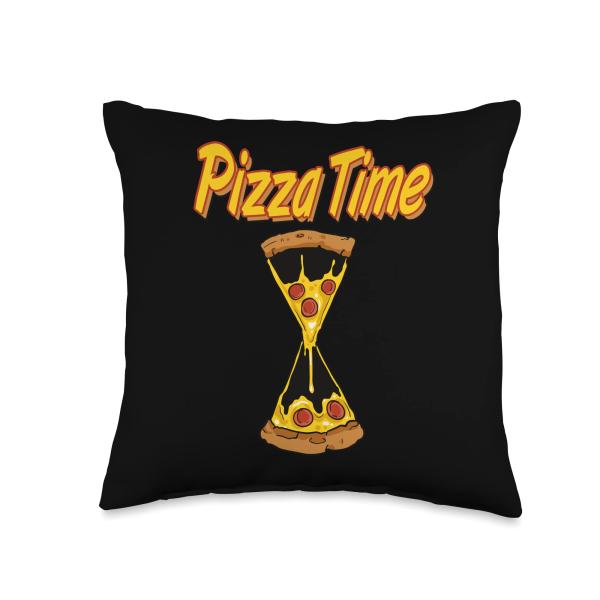 ・Pizza Time. Cool pizza design with a pizza in an hourglass where the cheese runs. If you are a pizza maker in a pizzeri...