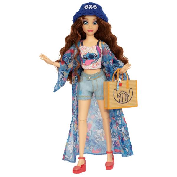 ・Disney ily 4EVER i ? Stitch doll is looking fabulous in a flowy kimono and fuzzy bucket hat・Two complete mix-and-match ...