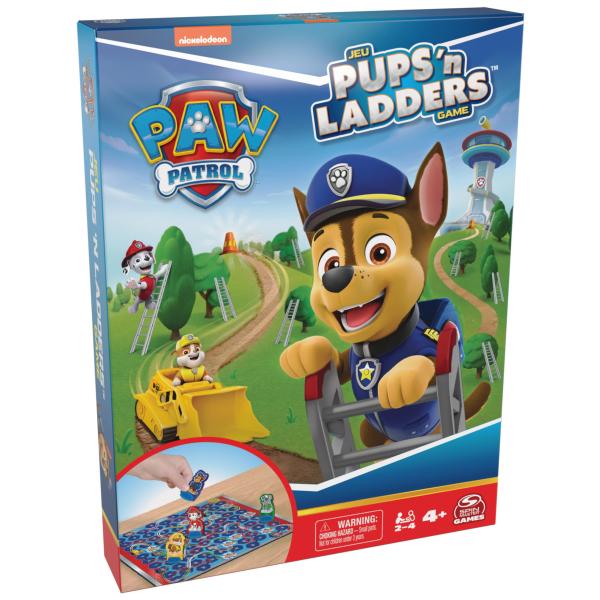 ・Pups N Ladders: In this exciting PAW Patrol game for kids ages 4-8, whichever pup is the first to complete the mission ...