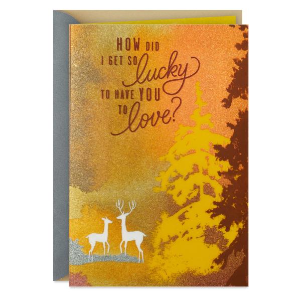 ・Send best wishes to your husband or boyfriend on his birthday with a sweet birthday card.・Cover features a painted desi...