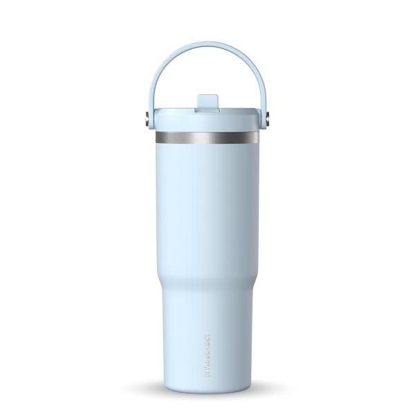 ・ALL DAY INSULATION: The 32oz Nomad tumbler with lid and straw features Hydrapeak's triple layer, double wall vacuum ins...