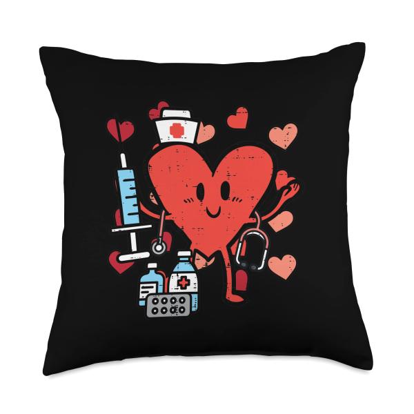 ・Grab this cute Valentines Day Nurse Heart design as a Valentine's Day gift for for your nurse girlfriend or wife! Show ...