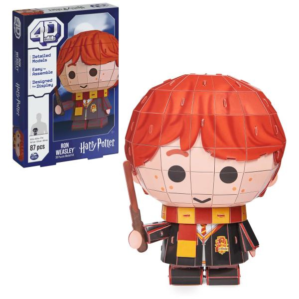 ・Detailed Replica: Embark on a magical building adventure with a film-accurate Harry Potter decor piece. This 4D Build R...