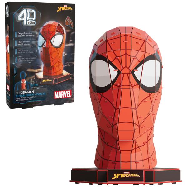 ・Detailed Replica: Embark on a superhero building adventure with a film-accurate Marvel toys 3D puzzle model kit. This 4...