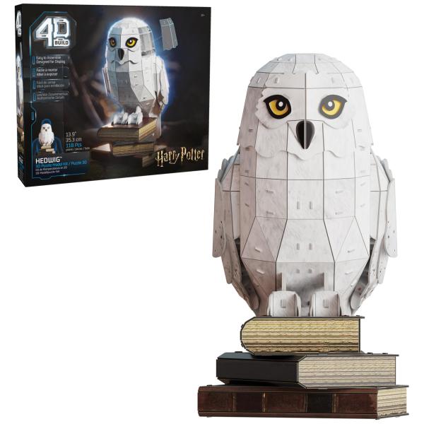 ・Detailed Replica: Embark on a magical building adventure with a film-accurate Harry Potter decor piece. This 4D Build H...