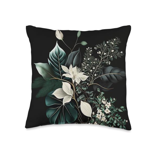 ・Elegant Botanical Design design. Bring nature's beauty to life with this stunning botanical design featuring lush leave...