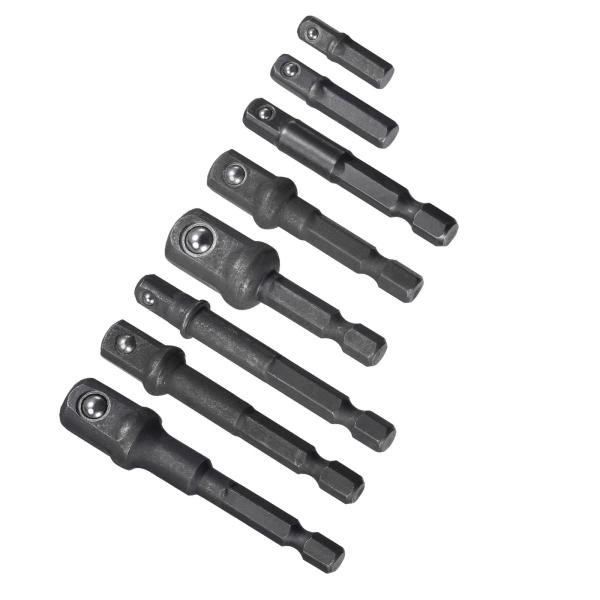 ・★ Socket Adapter Size --- Drive: 1/4", 3/8", 1/2"; length: 25mm / 1", 30mm / 1.18", 50mm / 2", 65mm / 2.5", 72mm / 3".・...