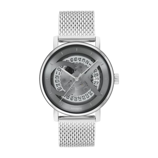 ・Movement-driven. This automatic watch features a stunning exhibition case back with exposed movement, further highlight...