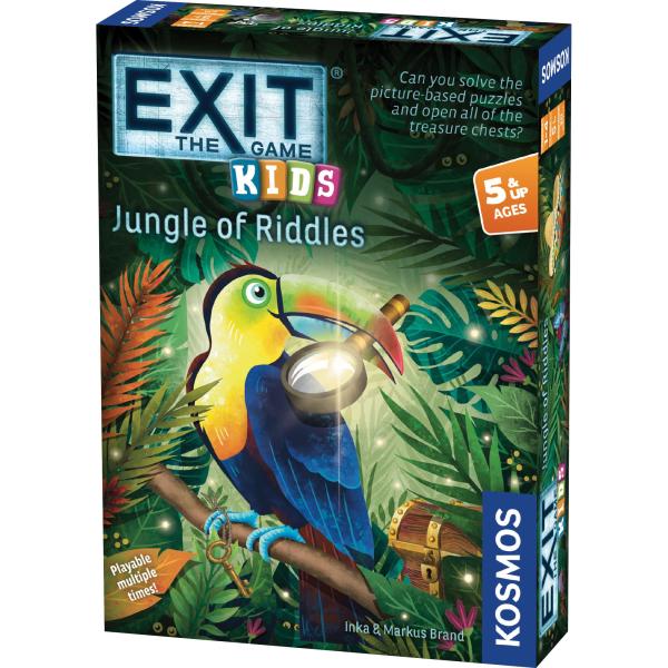 ・A new EXIT experience packed full of fun riddles especially designed for kids・Replayable and includes several different...