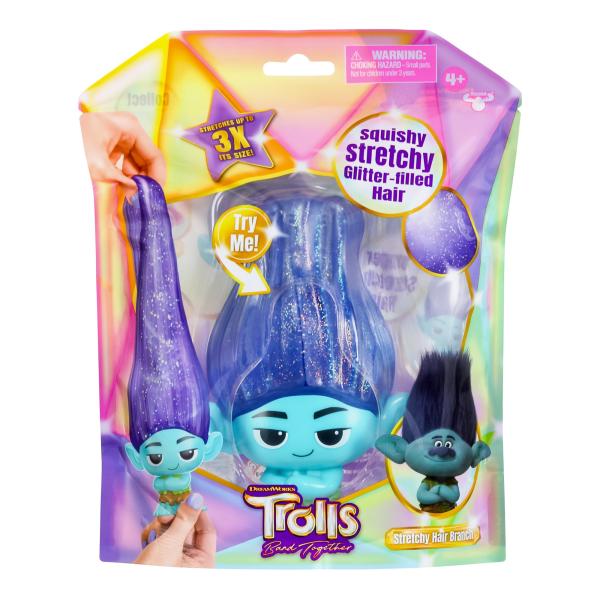 ・Stretchy Hair Branch takes "hair play" to a different, innovated level!・Branch from DreamWorks Trolls Band Together now...