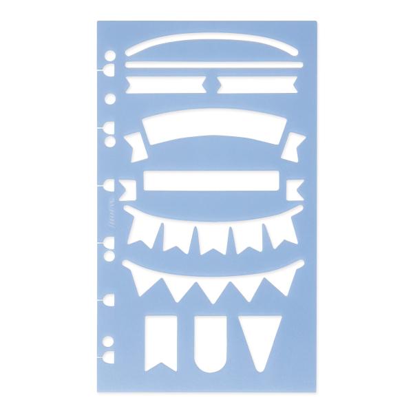 ・Stencil features fun banners and dividers to make pages stand out・Transforms pages into beautifully organized layouts・I...