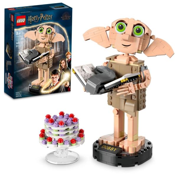 ・The first LEGO Harry Potter buildable model of Dobby the House-Elf (76421) - Your young Harry Potter fan can build and ...