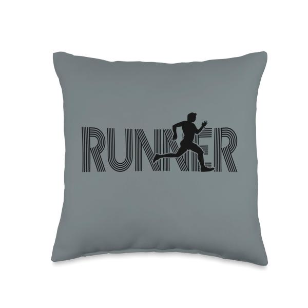 ・Track ＆ field running athlete quote saying for men ＆ teen boys says RUNNER with man running in retro vintage style, gif...