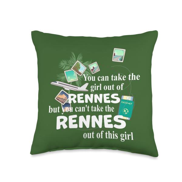 ・For awesome women and girls who are patriotic and proud to be from Rennes, France. Can't take the Rennes out of this gi...