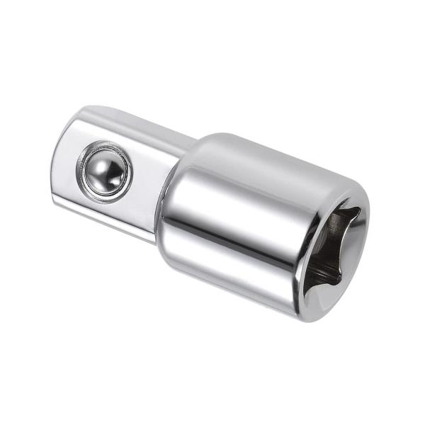 ・1- Package Contents - 3/8" female to 1/2" male socket adapter.・2- Material - Made of heat-treated chrome vanadium steel...
