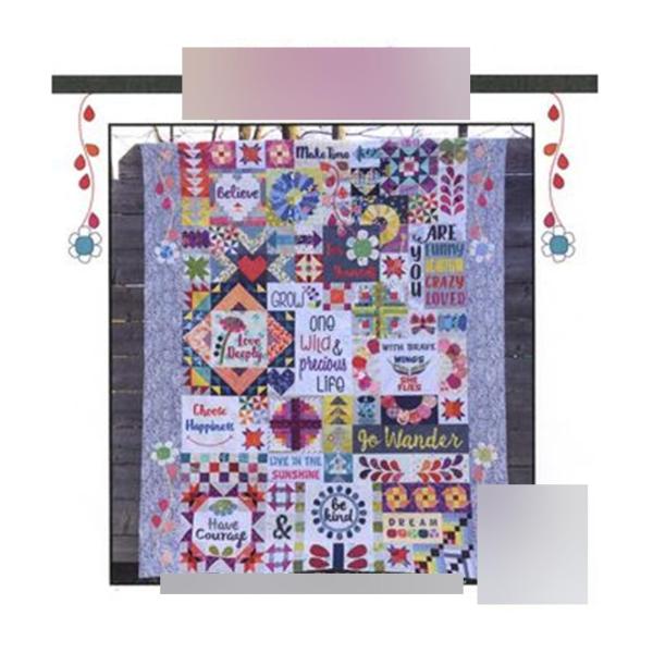 ・Dear Daughterは72x90インチブロックオブザマンスサンプラーキルトです。・月は章と呼ばれます。・各月に1つずつ、合計12チャプターがあります。 ブックレットが2冊入っています。・1冊は8ページのテクニックリファレンスで、2冊...