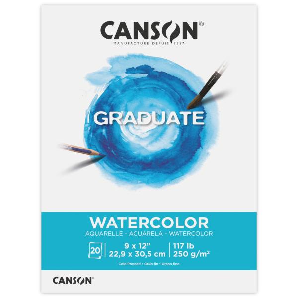 ・Durable and Fine Grain | Confidently tackle new watercolor techniques using these trusty 250gsm sheets・Perfect for Stud...