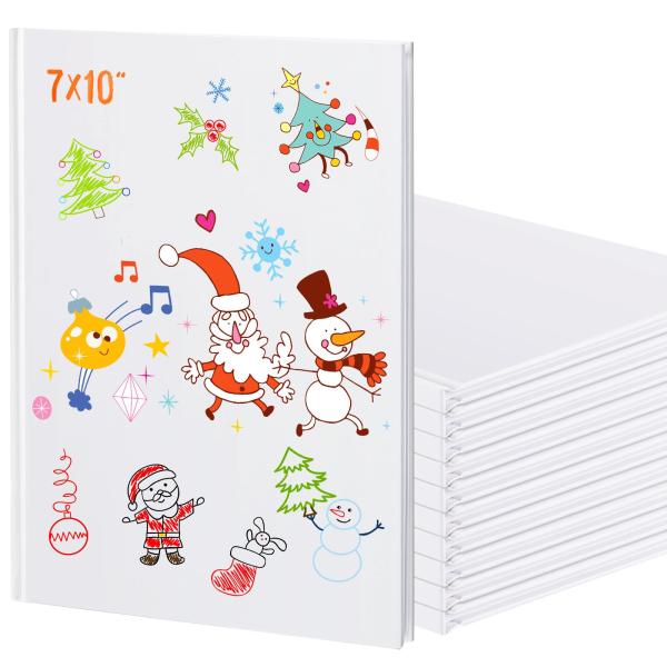・Enough Quantities: the package includes 20 hardcover blank books, 20 sheets/ 40 pages for each, they are enough to meet...