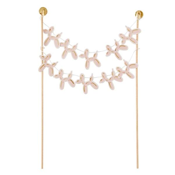 ・BANNER CAKE TOPPER: Sturdy and reusable; an attractive topper for cakes and other desserts・ONE SIZE FITS MOST CAKES: Me...