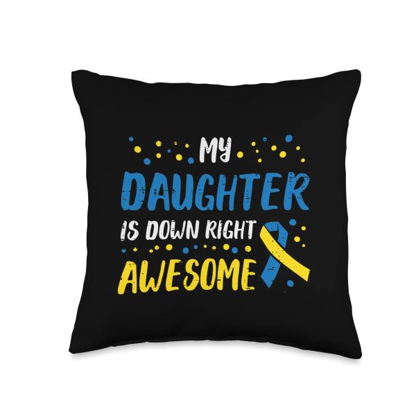 ・Grab this Daughter Down Right Awesome design as a gift for your son, daughter, niece or nephew who has down syndrome. S...