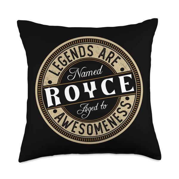 ・Legends are named Royce aged to awesomeness is the perfect saying design for anyone named Bruce. Perfect for anyone nam...