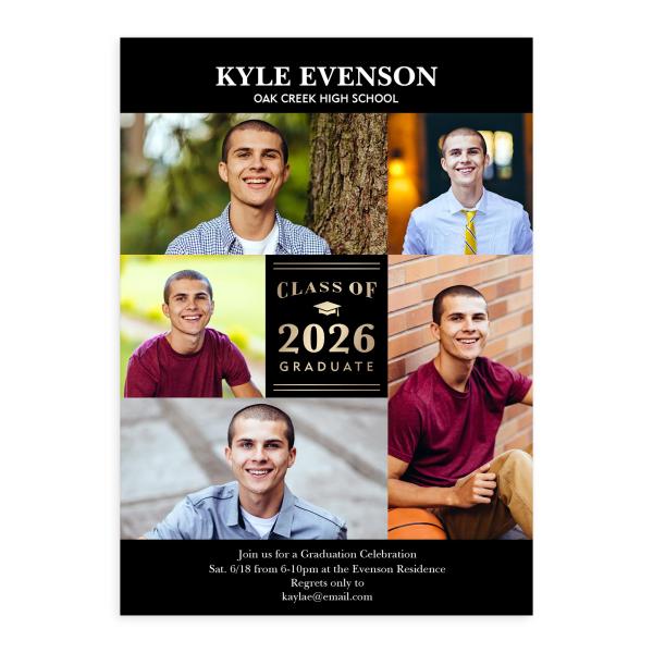 ・EASY TO MAKE: Personalize with your favorite photo(s) and a custom message to create an attention-grabbing graduation c...