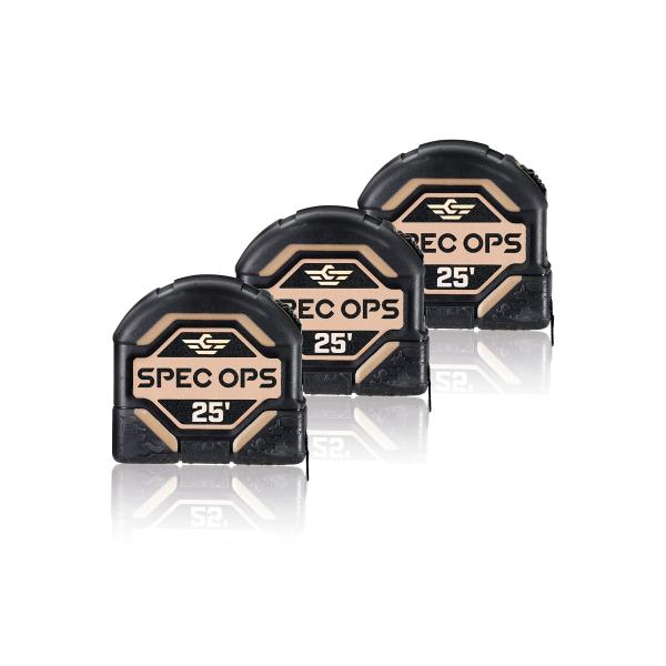 ・ツールセットには、25フィートのテープメジャーが3つ含まれています。・最大20%以上のコンパクトなミリタリーグレードのハウジング。・MIL-Xコーティング、1-1/8インチのブレードで最大2倍のブレード耐久性を実現。・視認性の高い白い刃と...