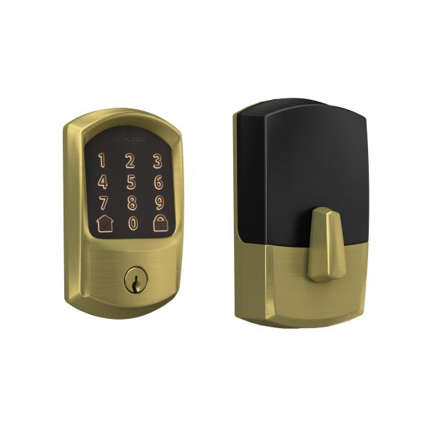 ・ANYWHERE ACCESS: With built-in WiFi compatibility, you can easily and securely connect your Schlage Encode Deadbolt to ...