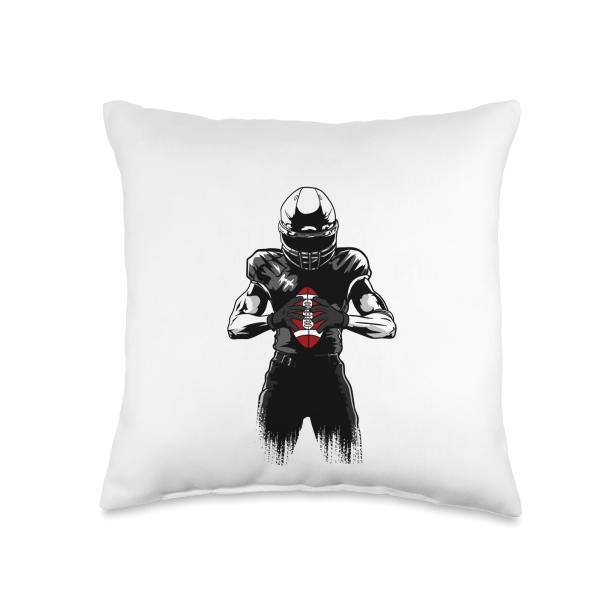 ・This cool patriotic American Football Player is an Eye-Catcher at the Street, Park, Work, Store, City, School and at Ho...
