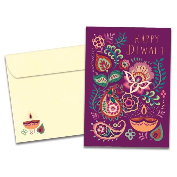 ・Inside Greeting: May hope ＆ happiness shine on you and your family | Cover Greeting: Happy Diwali. You'll find warm and...