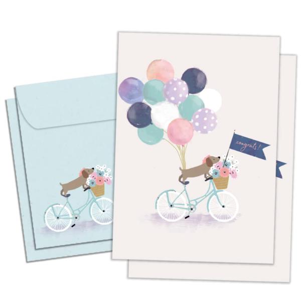 ・Inside Greeting: We will miss you! | Cover Greeting: Congrats! Inside Greeting: Congratulations! | Cover Greeting: Home...