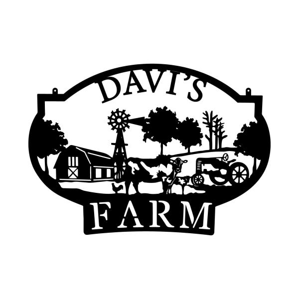 ・PERSONALIZED METAL SIGN CUSTOM: The custom sign is precision cut from 16 gauge metal. Powder coated for a sturdy weathe...