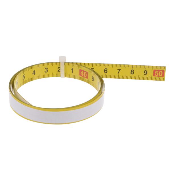 ・Size - 100cm sticky workbench ruler, 13mm tape width, marked with metric scale and 1mm graduations. Accurate measuremen...