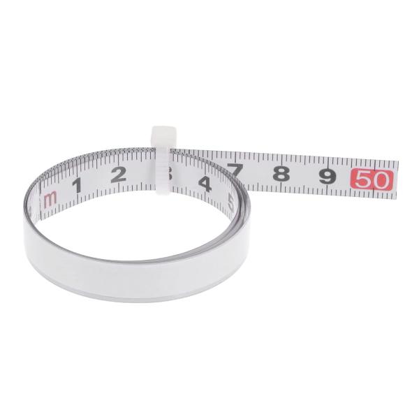 ・Size - 50cm sticky workbench ruler, 10mm tape width, marked with metric scale and 1mm graduations. Accurate measurement...