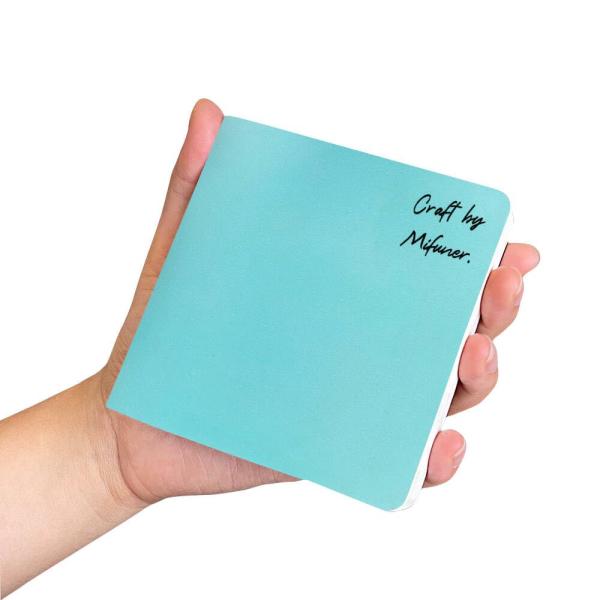 ・30 Sheets (62 Pages) Hardcover Sketch Book :3.9x3.9 Inch Warm White Paper, each sheet of this features a double sided t...