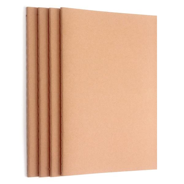 ・Spectification-A5 size(8.1*5.5"/210*140mm).・Simplicty cover design Blank retro kraft paper, you can DIY your personaliz...