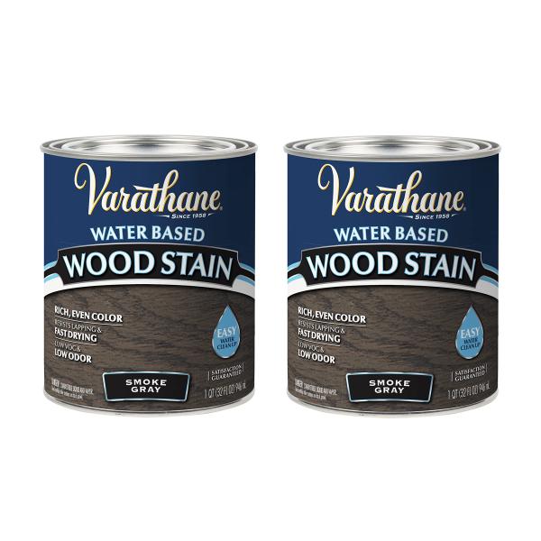 ・Water-based wood stain creates rich, even color in 1 coat on most surfaces・Low odor, low VOC stain features advanced pi...