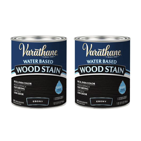 ・Water-based wood stain creates rich, even color in 1 coat on most surfaces・Low odor, low VOC stain features advanced pi...